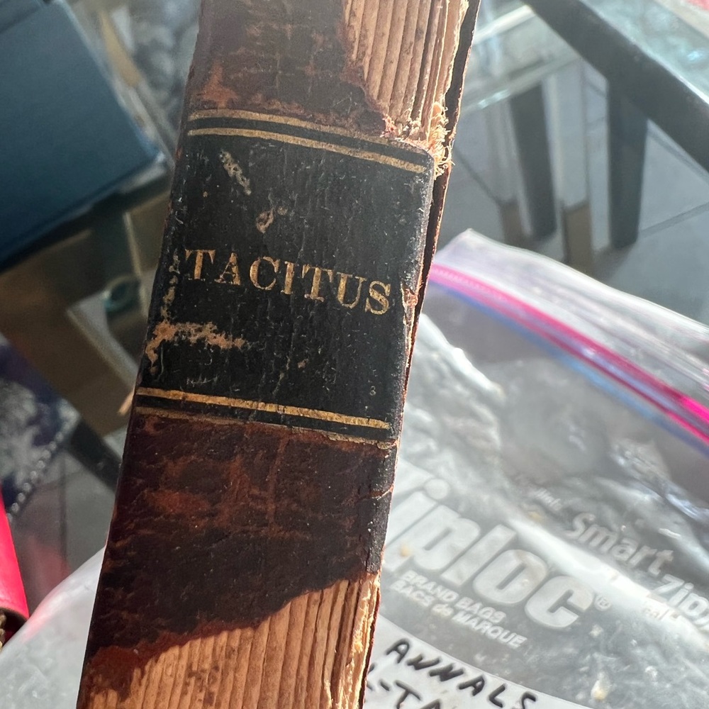 1829 Annals Historical- Tacitus Cornelius - Gem